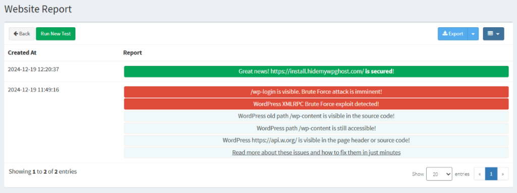 WP Ghost Security Monitor